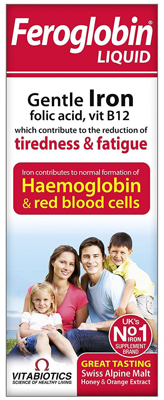 Vitabiotics Feroglobin B12 Liquid, 200ml | HiPharmacy - To online ...